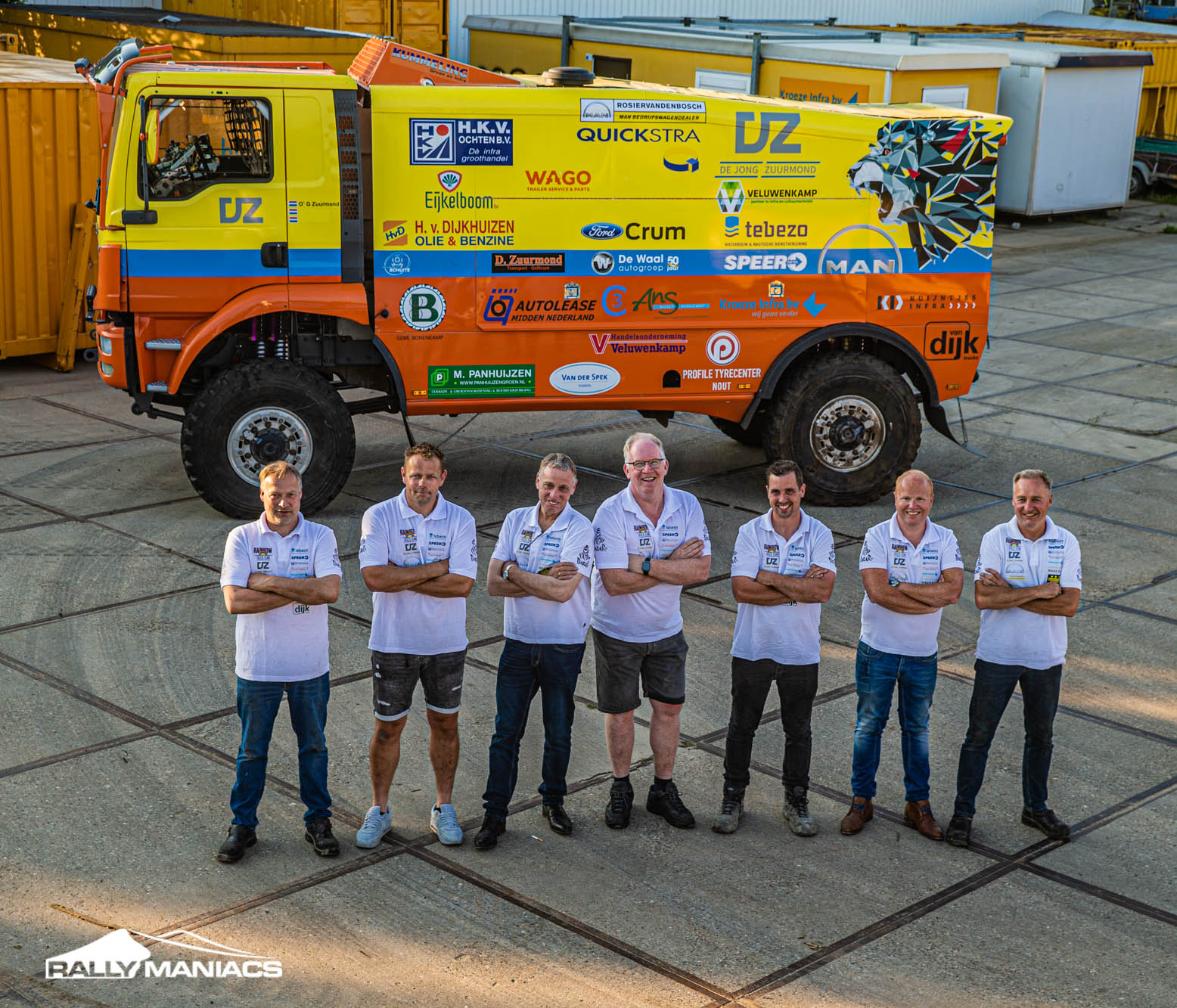 Rainbow Truck Team van de partij in Rallye Breslau - Rallymaniacs